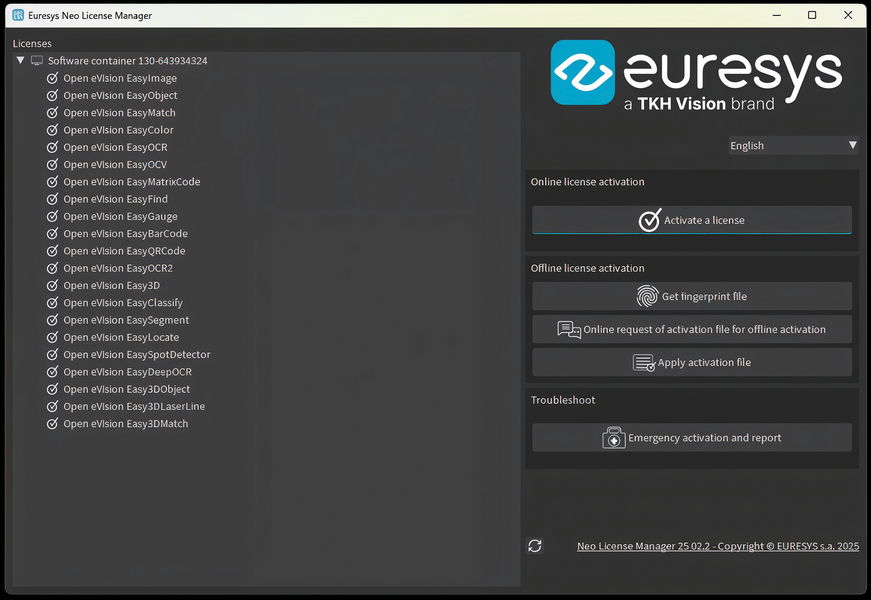 Euresys – Belgium – Cross-Platform Machine Vision - Wibu-Systems