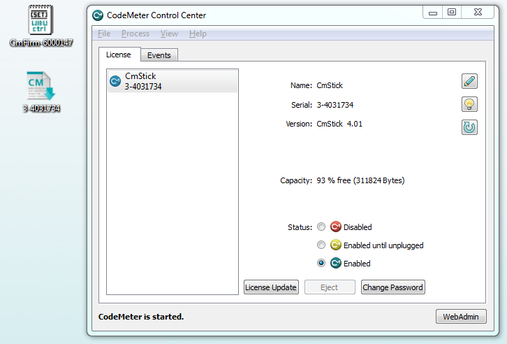 Codemeter Service Sapjevoip